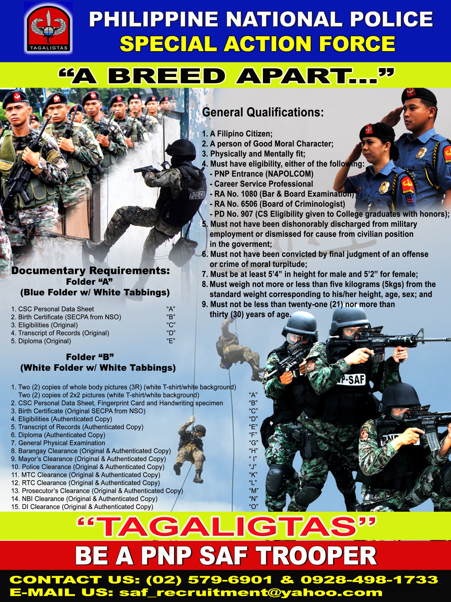 Inside the Barracks of the PNP Special Action Force – SubSelfie